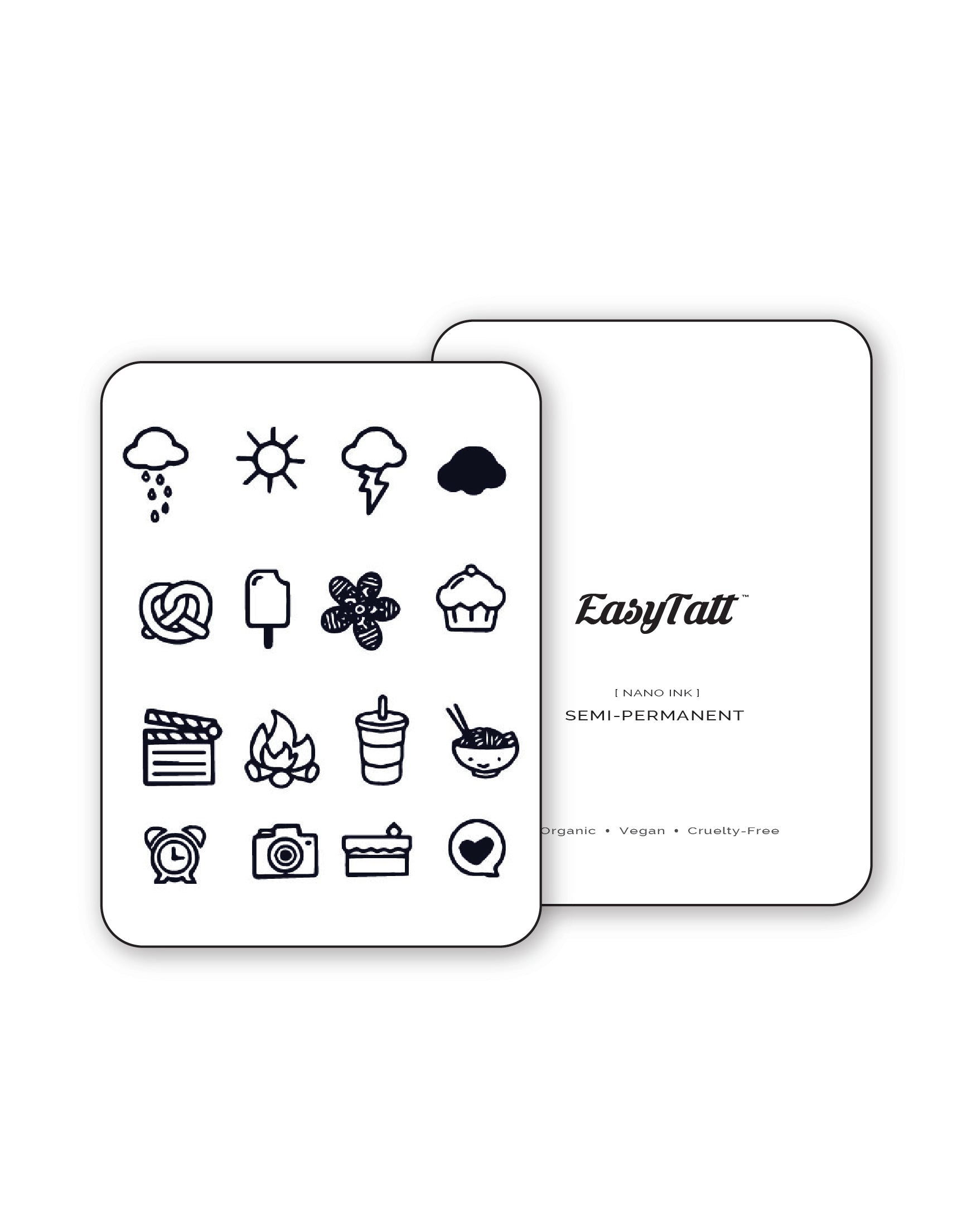 Rain and Shine Semi-Permanent Tattoo | EasyTatt™