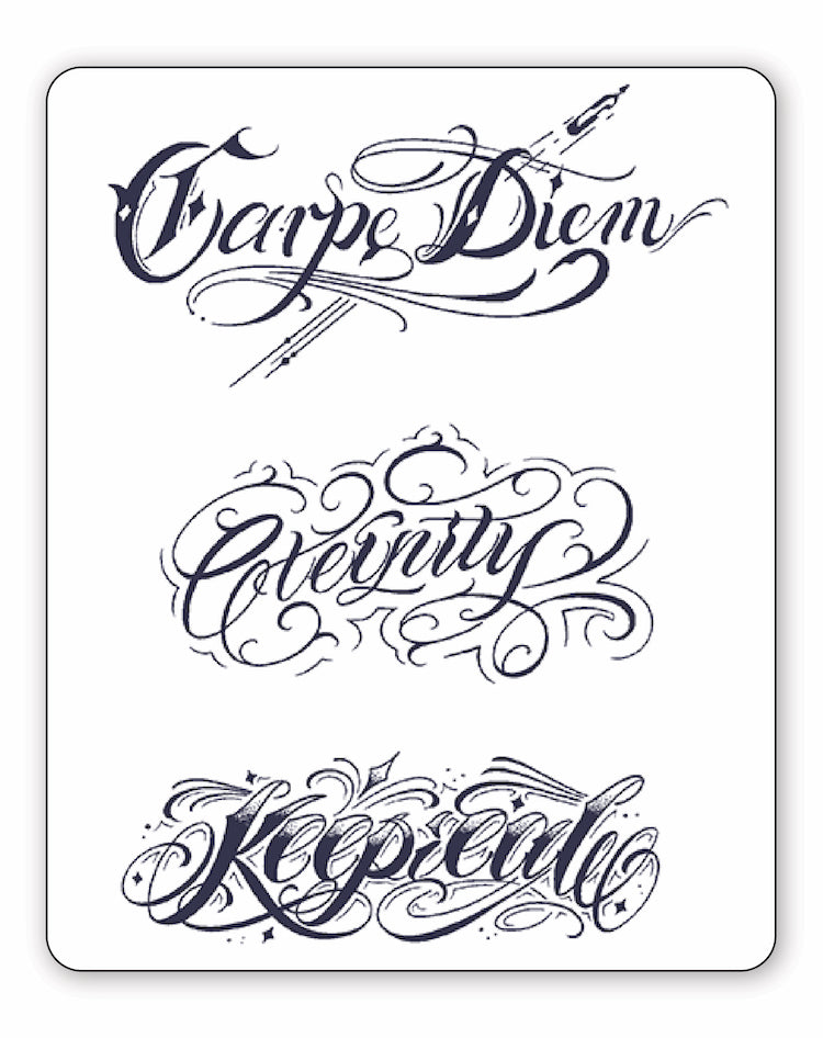 Carpe Diem Semi-Permanent Tattoo | EasyTatt™