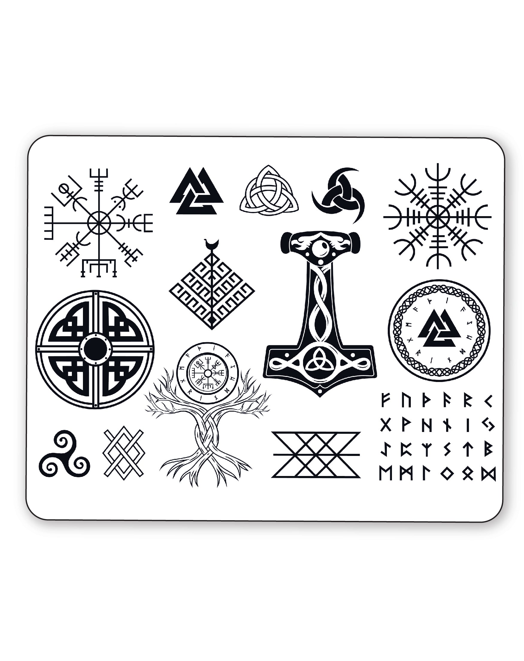 Celtic Symbols Semi Permanent Tattoo Easytatt™