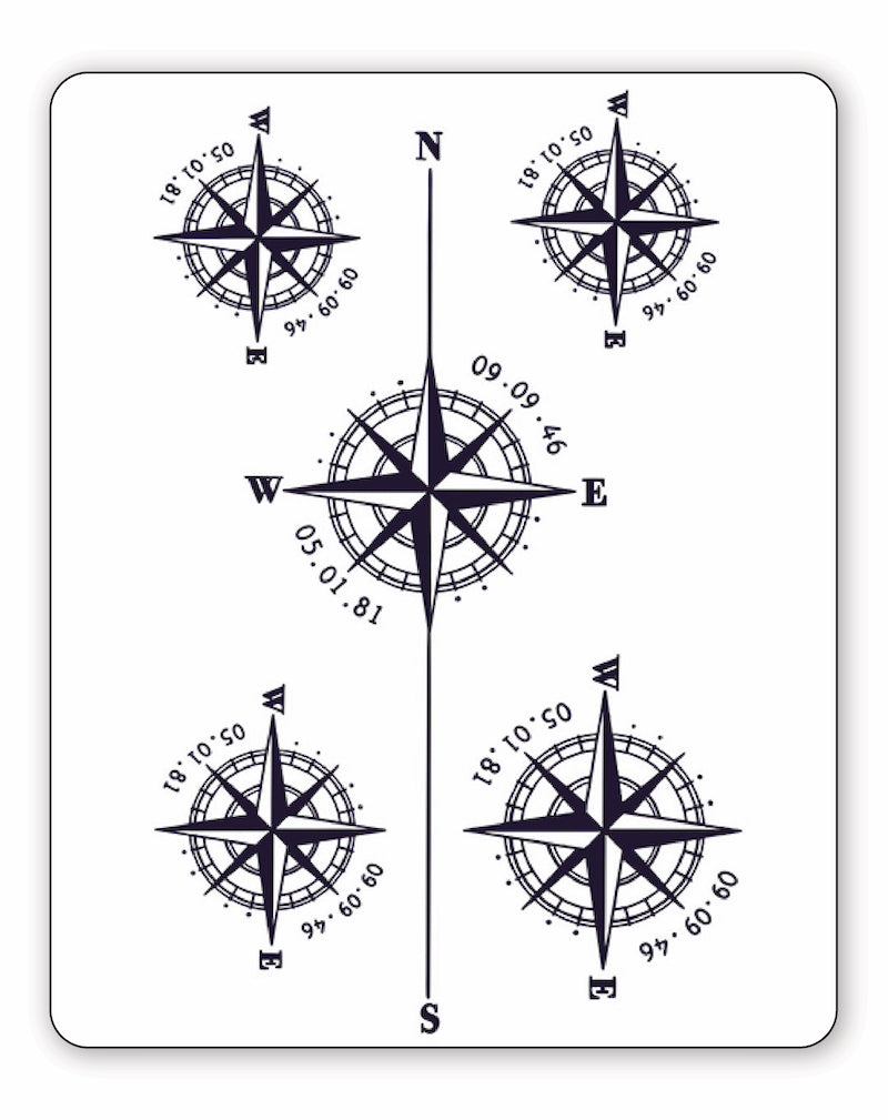 Direction Semi-Permanent Tattoo | EasyTatt™