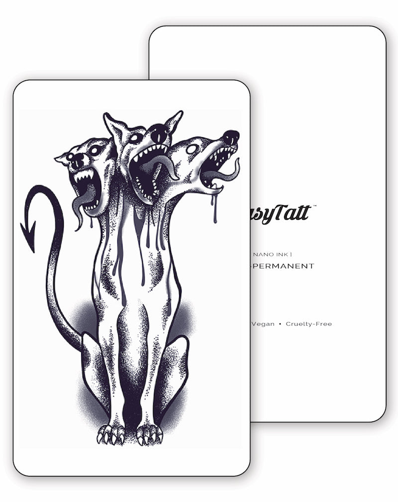 Demon Dogs Semi-Permanent Tattoo | EasyTatt™
