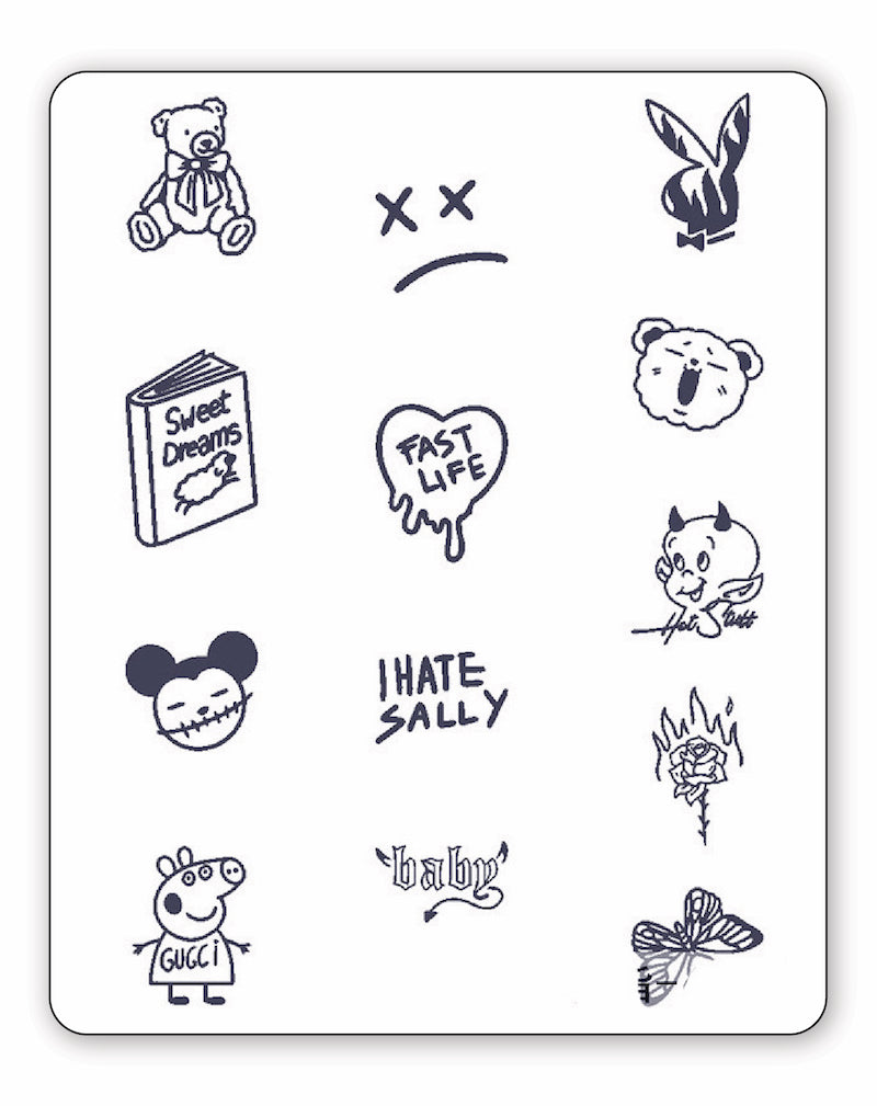 Fast Life Semi-Permanent Tattoo | EasyTatt™