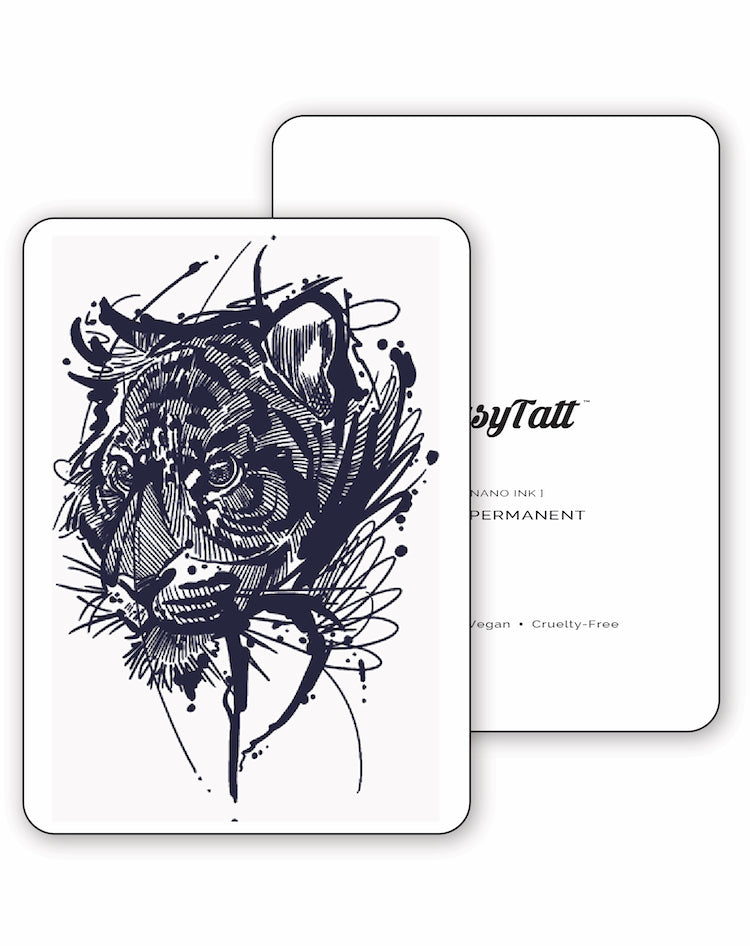 Ink Tiger Semi-Permanent Tattoo | EasyTatt™ Ink Tiger Semi-Permanent Tattoo | EasyTatt™