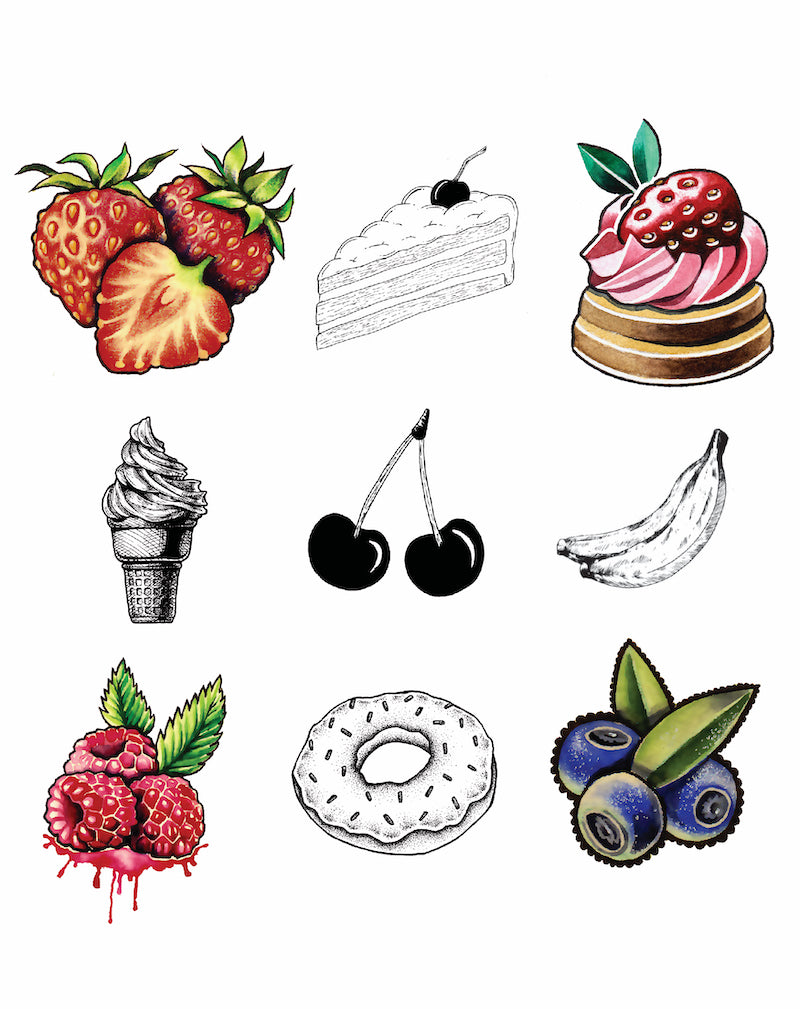 Sweet Tooth Temporary Tattoos | EasyTatt™