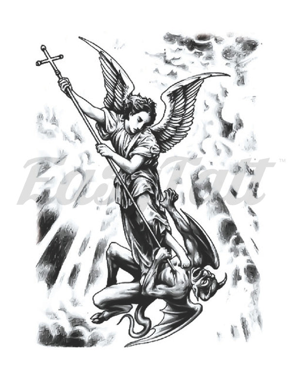 Overthrow Temporary Tattoo Sleeve | EasyTatt™