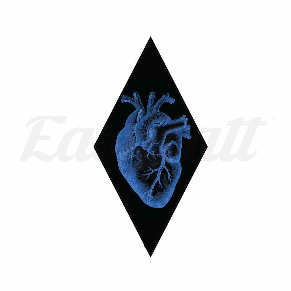 Cold Heart Temporary Tattoo | EasyTatt™