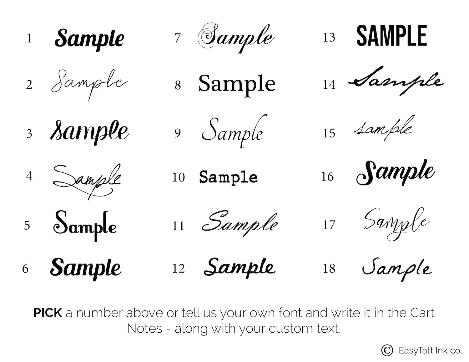 Custom Temporary Tattoos | Upload your Artwork | EasyTatt™