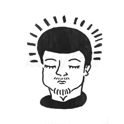 Deep Thought Temporary Tattoo | EasyTatt™